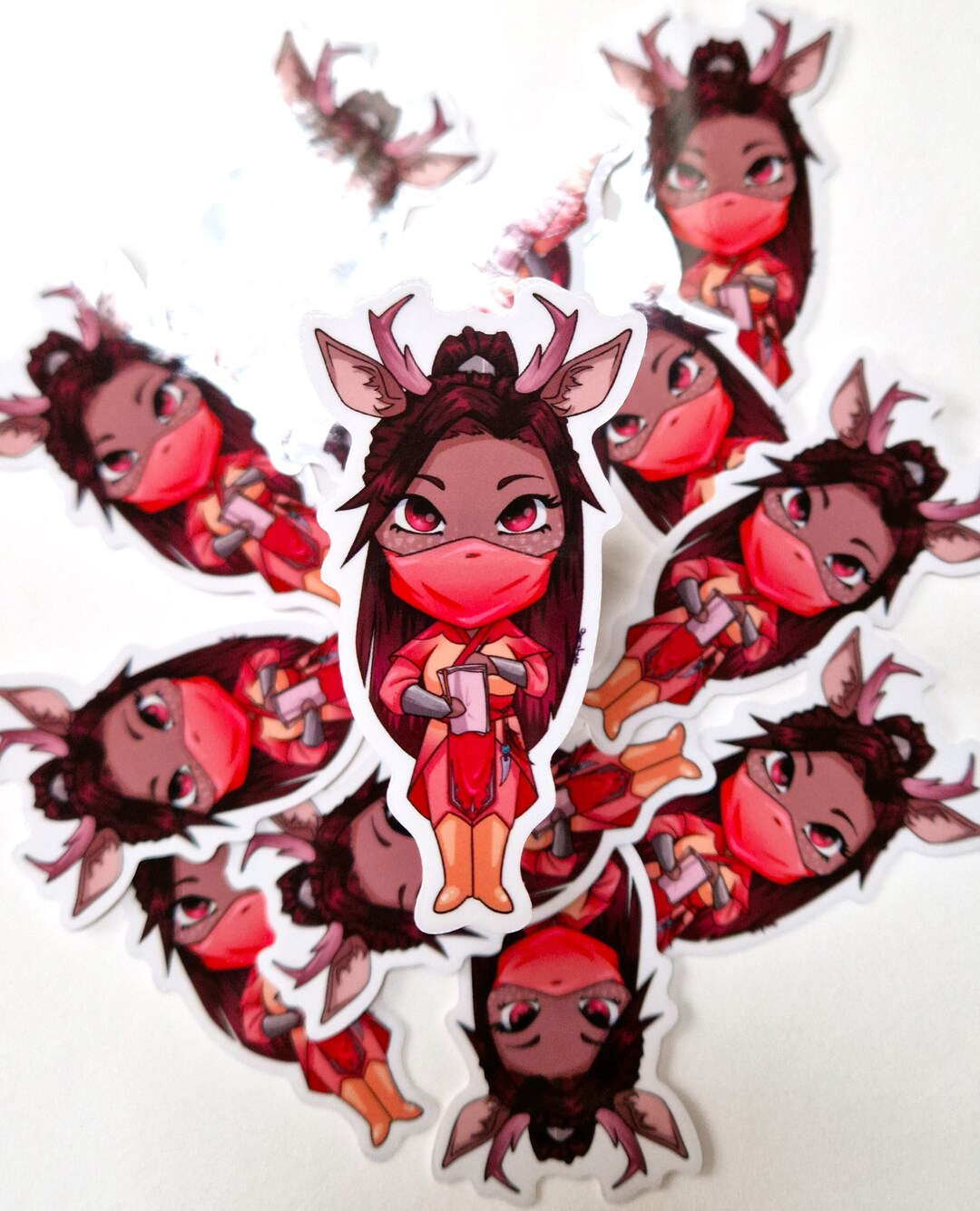 Liu Mingyan Sticker Deerming - Etsy