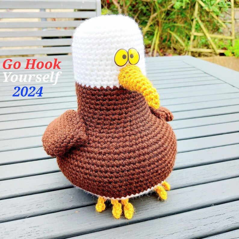 Ernie Eagle Crochet Pattern - Etsy