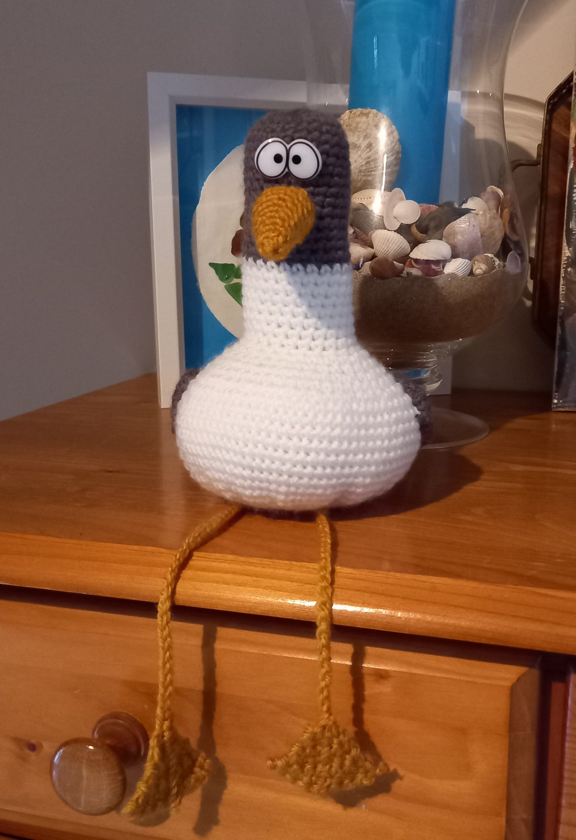 Sneaky Seagull Crochet Pattern - Etsy