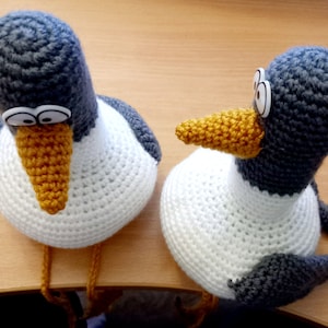 Sneaky Seagull Crochet Pattern - Etsy