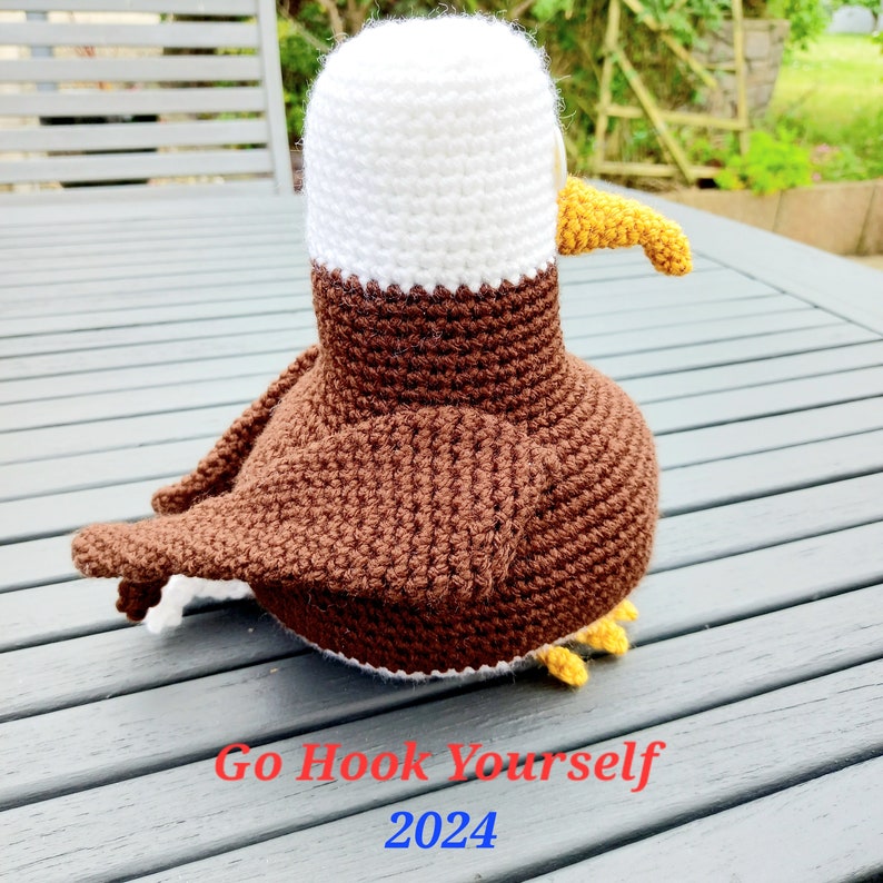 Ernie Eagle Crochet Pattern - Etsy