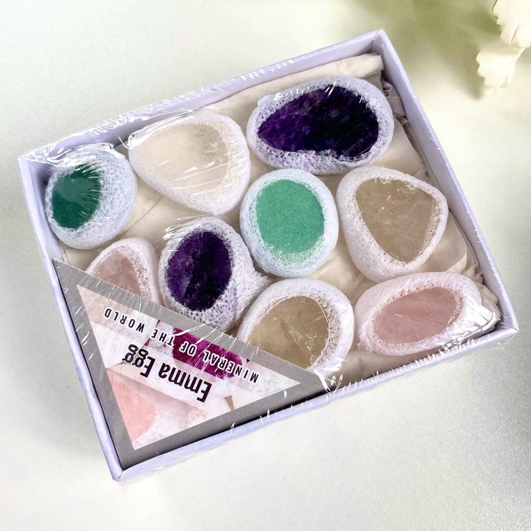 Natural Raw Crystal Box,raw Rose Quartz Box,raw Blue Calcit Box,crystal ...