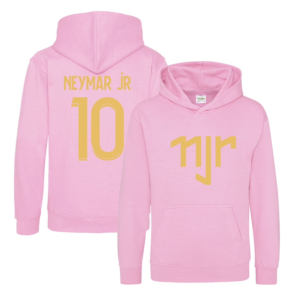 Kids Neymar Jr Inspired Soccer Hoodie Jumper Footy Merch Jumper Neymar ...