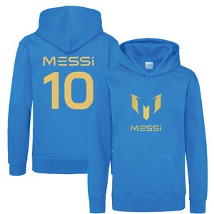 Kids Lionel Messi Inspired Soccer Hoodie Jumper Footy Merch Jumper ...