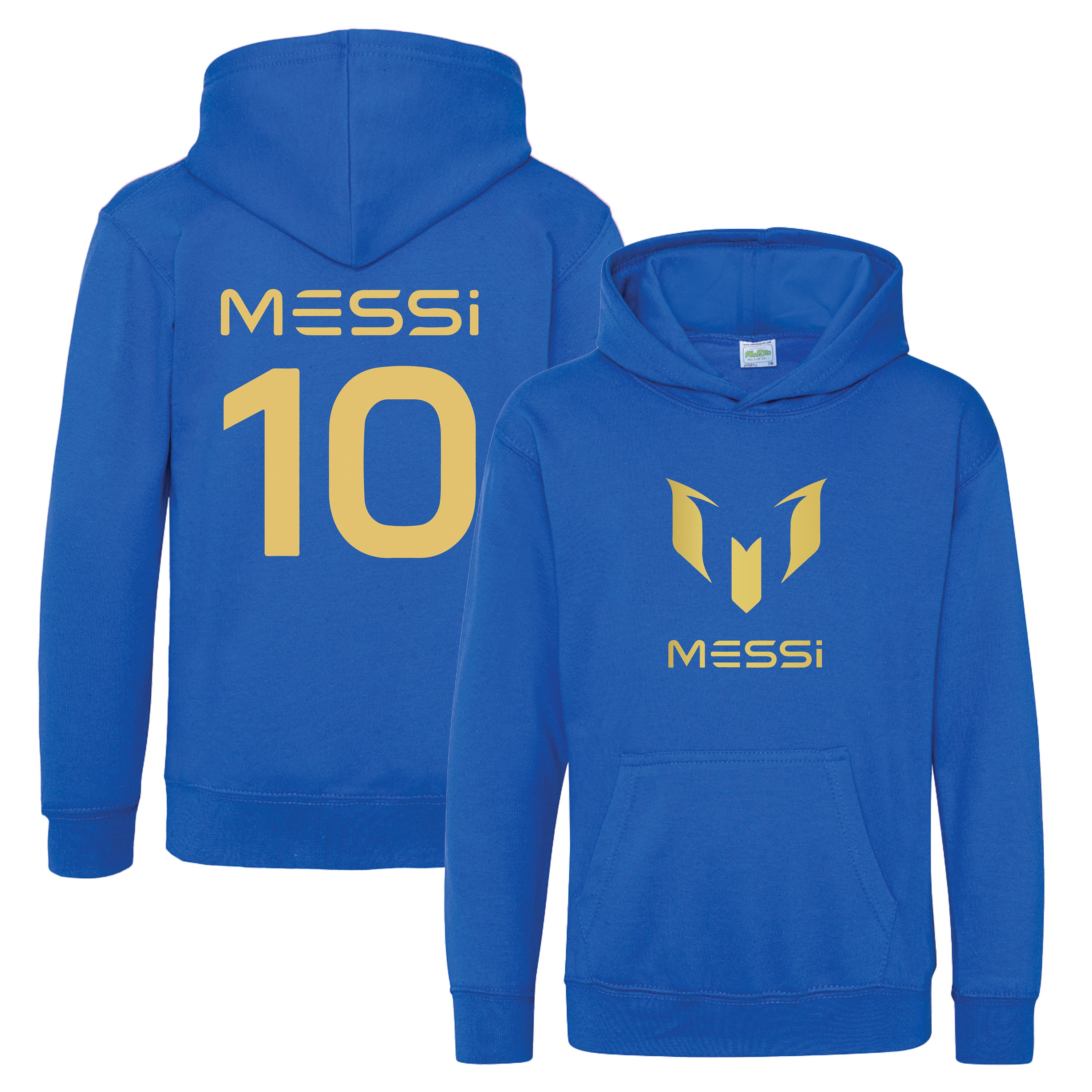 Kids Lionel Messi Inspired Soccer Hoodie Jumper Footy Merch Jumper ...