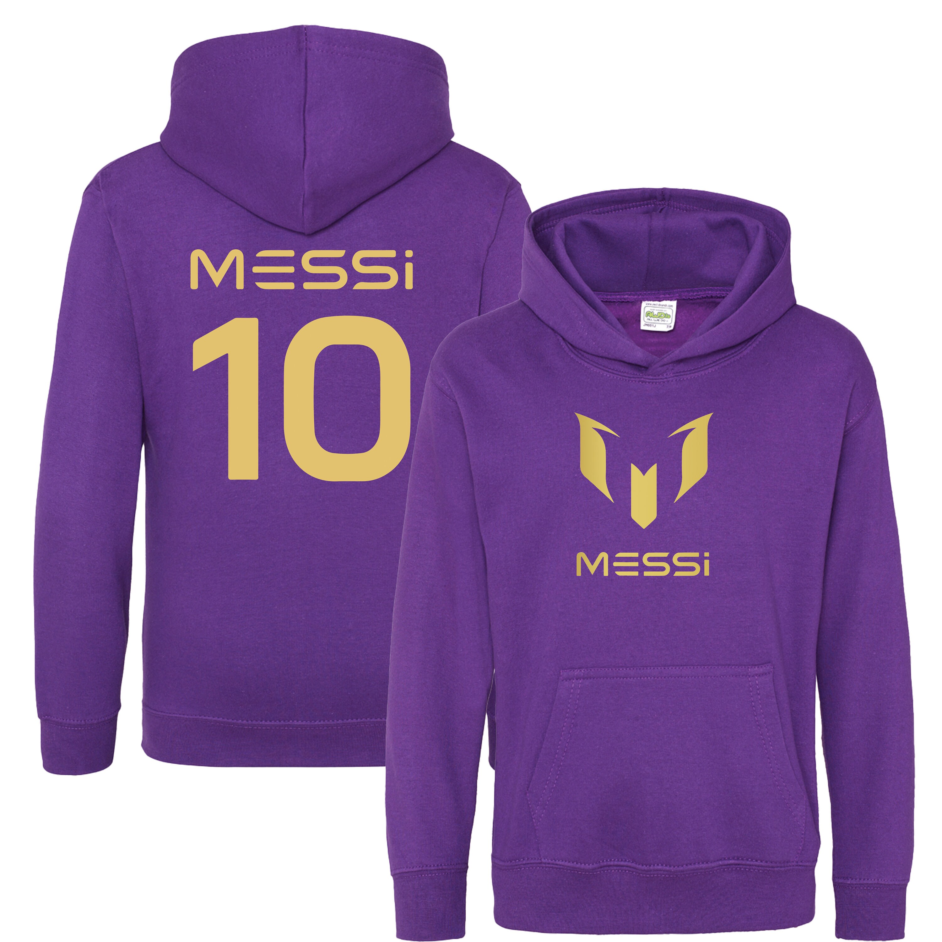 Kids Lionel Messi Inspired Soccer Hoodie Jumper Footy Merch Jumper ...
