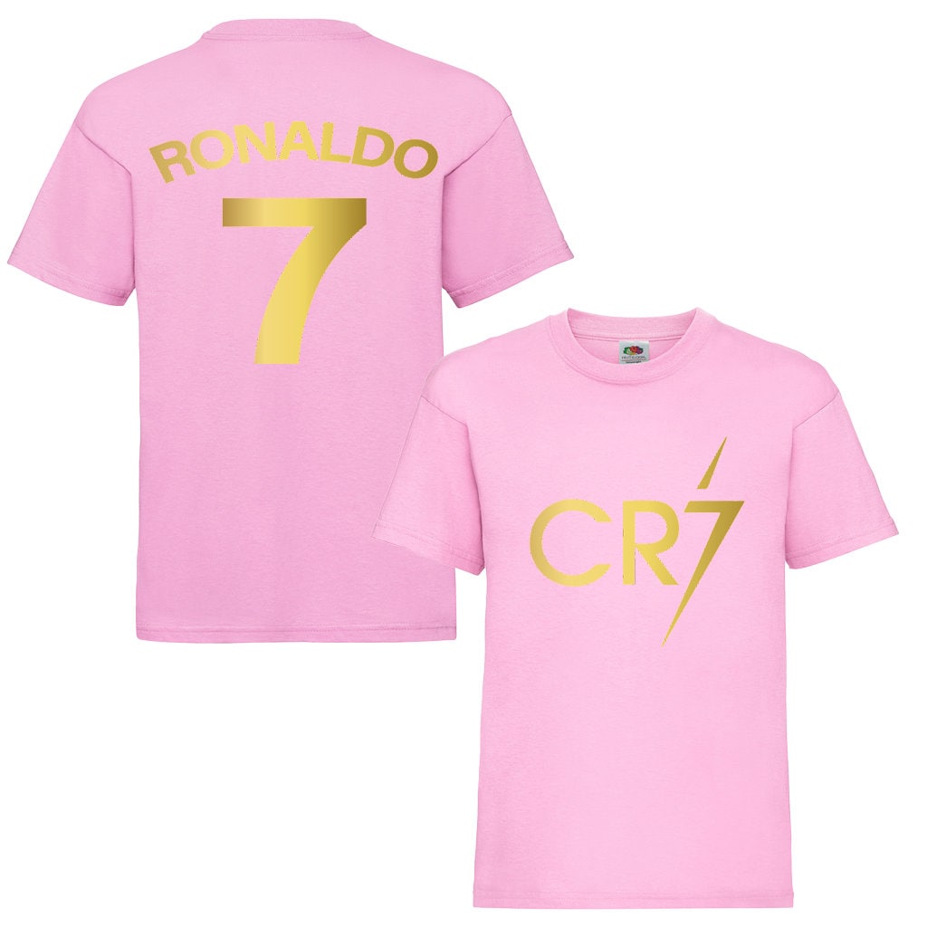 Kids Ronaldo Inspired Soccer T Shirt Footy Merch Ronaldo Tees Boys ...