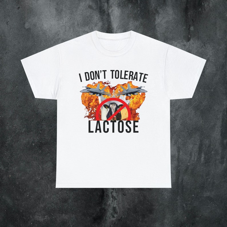 Lactose Intolerant Tshirt Funny Meme Shirt Oddly Specific - Etsy