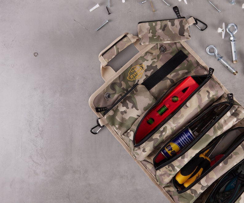 The Ryker Bag CAMO Tool Organizer-small Tool Bag W/detachable Pouches ...