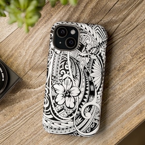 Polynesian Tribal Magsafe Cases, Samoan Phone Case, Hawaiian Print ...