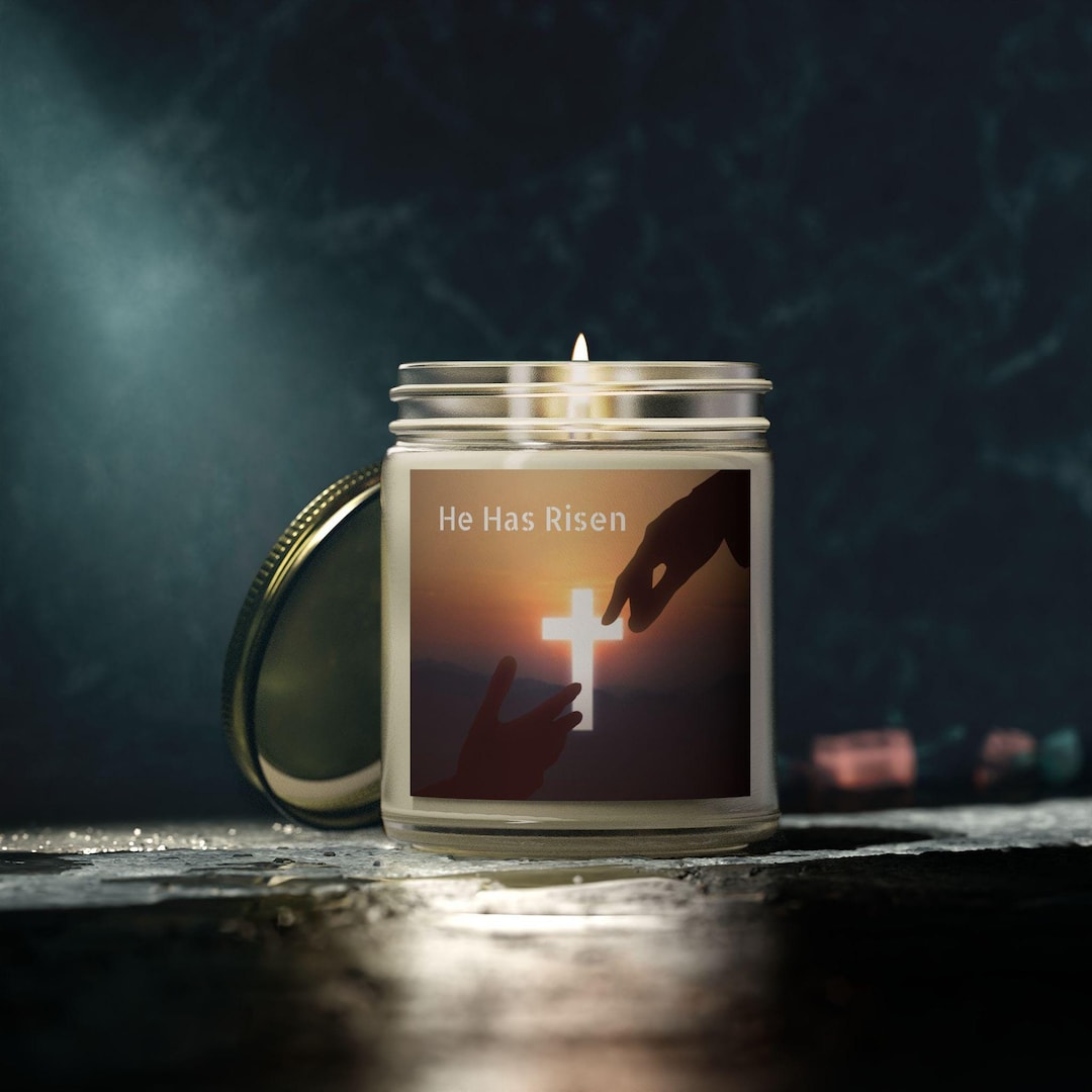 Christian Scented Candle: Jesus Savior Prayer Candle - Etsy