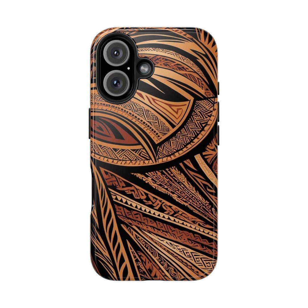 Hawaiian Tribal Phone Case, Polynesian Tribal Tough Phone Case, Tribal ...