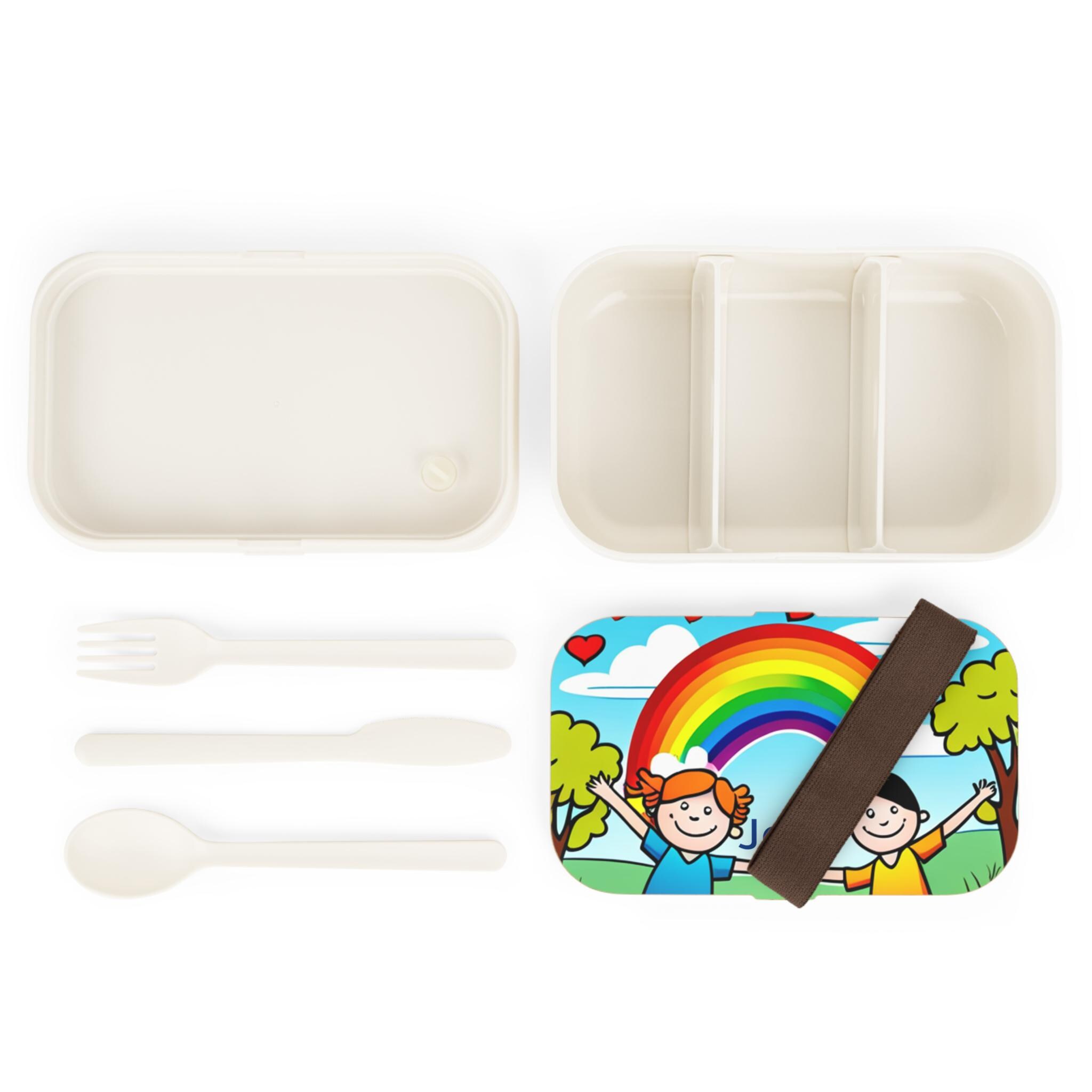 Happy Kids Lunch Box, Kids Bento Box, Personalized Back to School Gifts ...