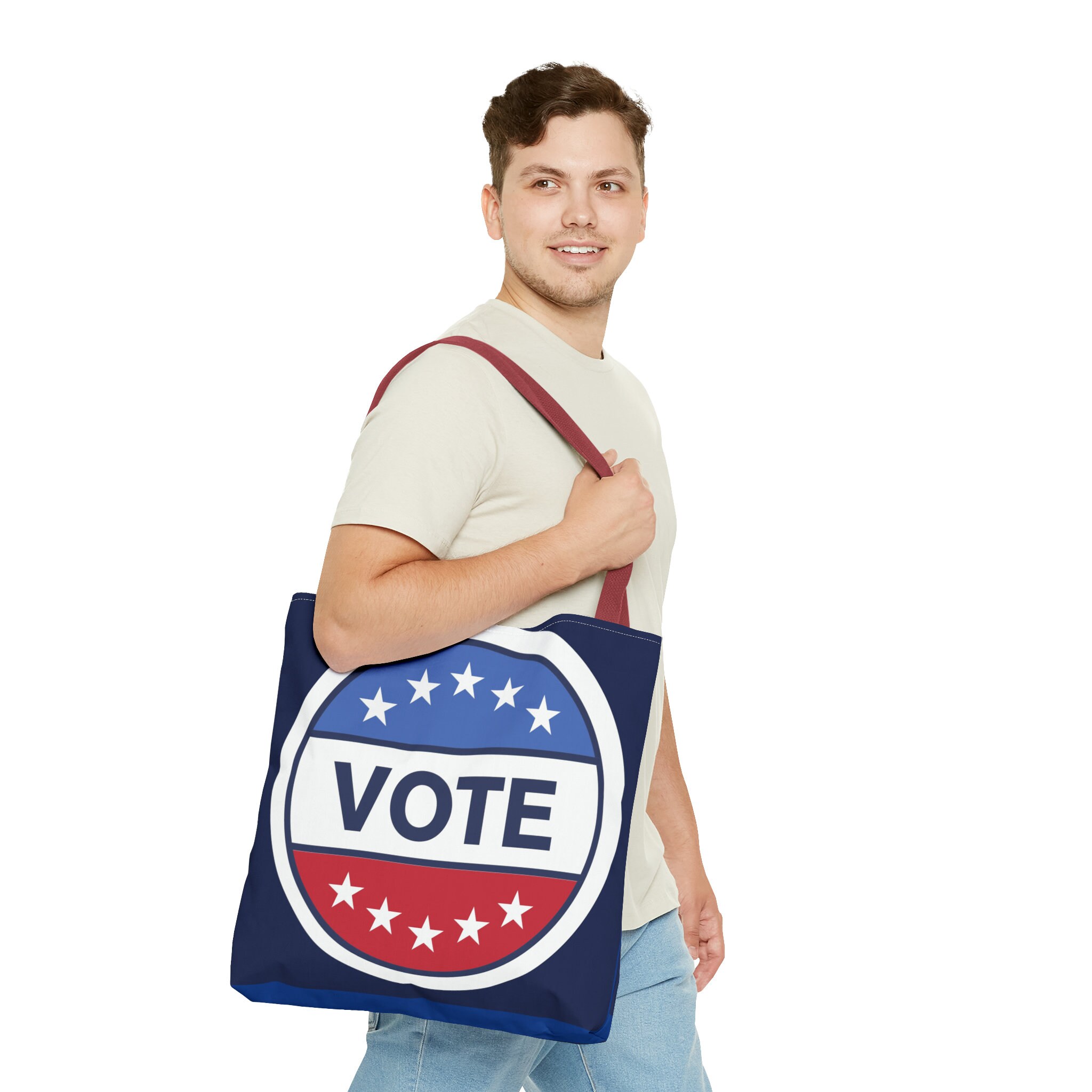 Vote 2024 Tote Bag AOP, Voting Rights Tote Bag, Election Gifts, USA ...