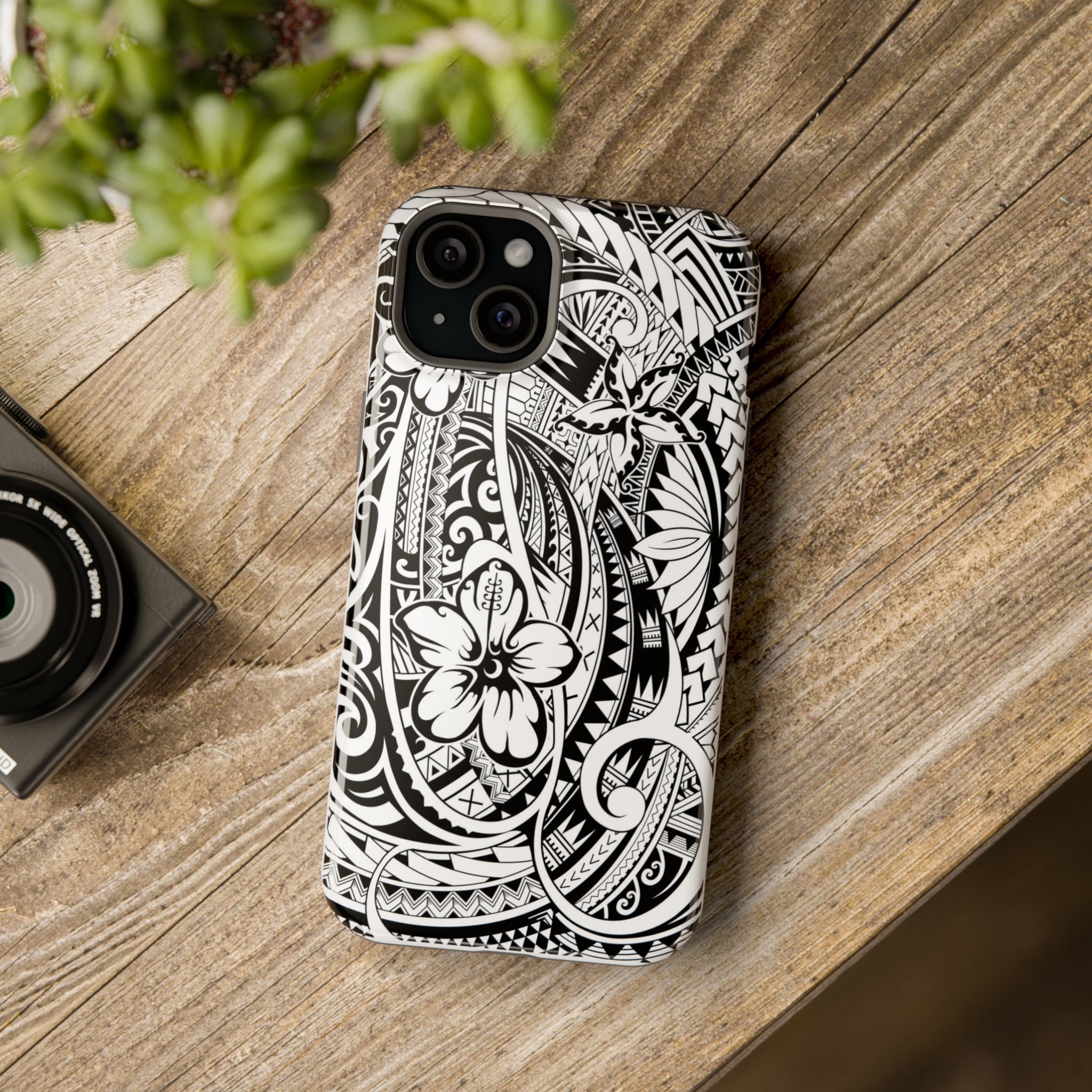 Polynesian Tribal Magsafe Cases, Samoan Phone Case, Hawaiian Print ...