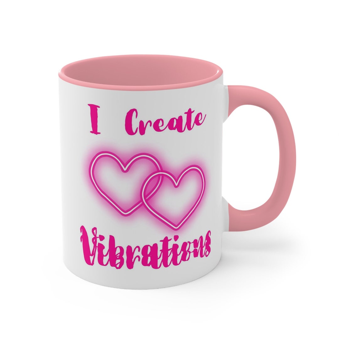 Sweetheart Coffee Cup, Heart Vibrations, Trendy Coffee Mug, Winter ...