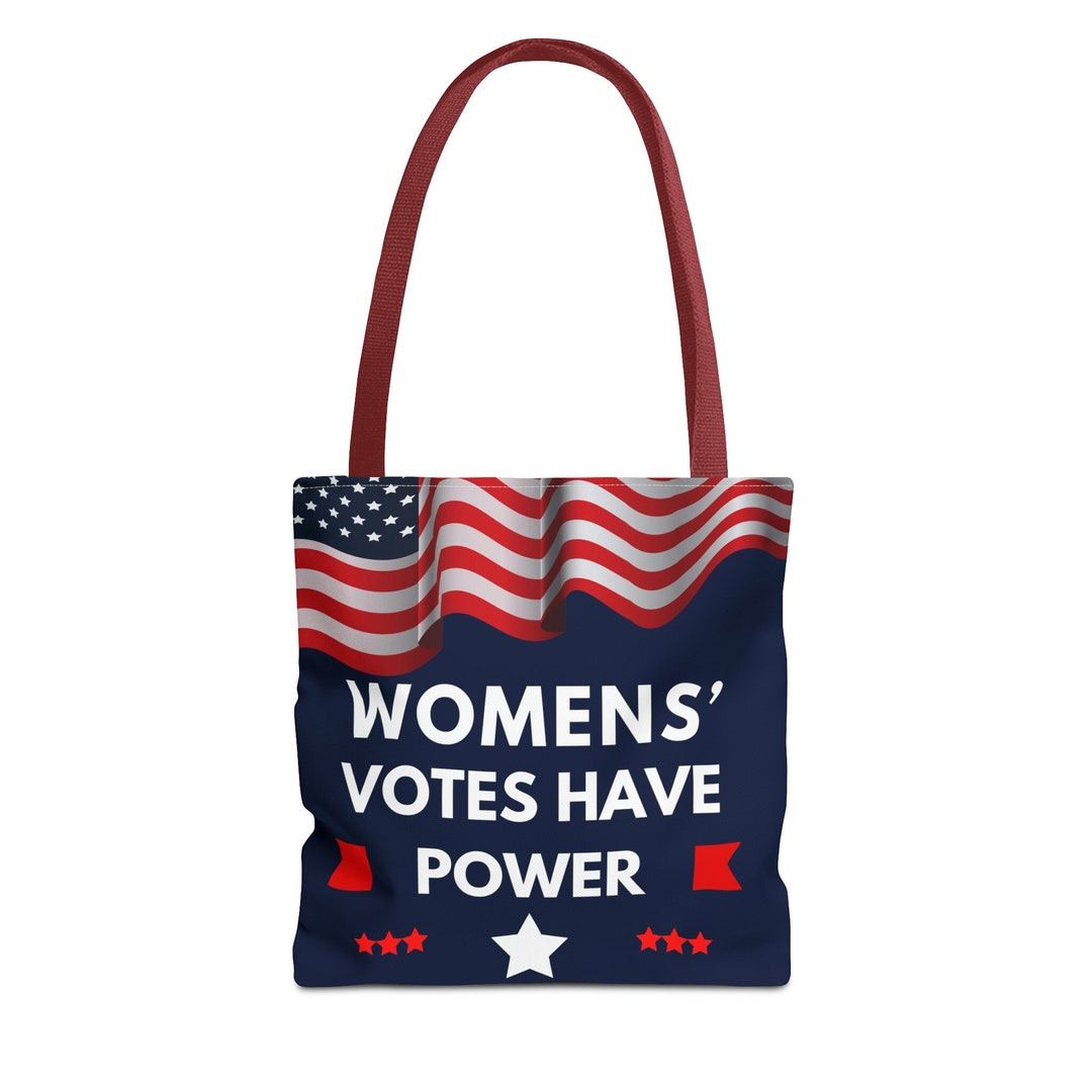 Womens' Votes Have Power Tote Bag, 2024 Tote Bag, Voting Rights Tote ...
