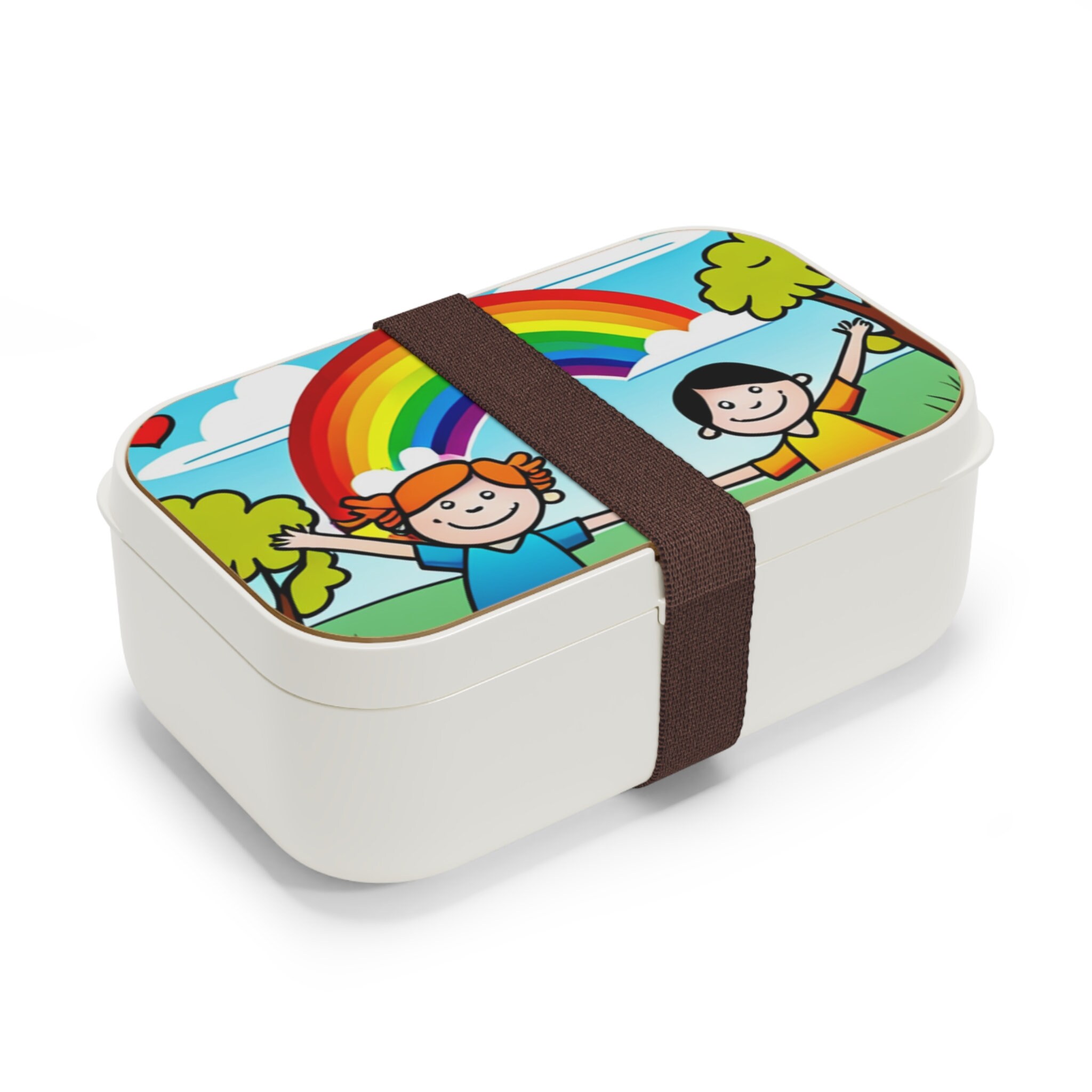 Happy Kids Lunch Box, Kids Bento Box, Personalized Back to School Gifts ...