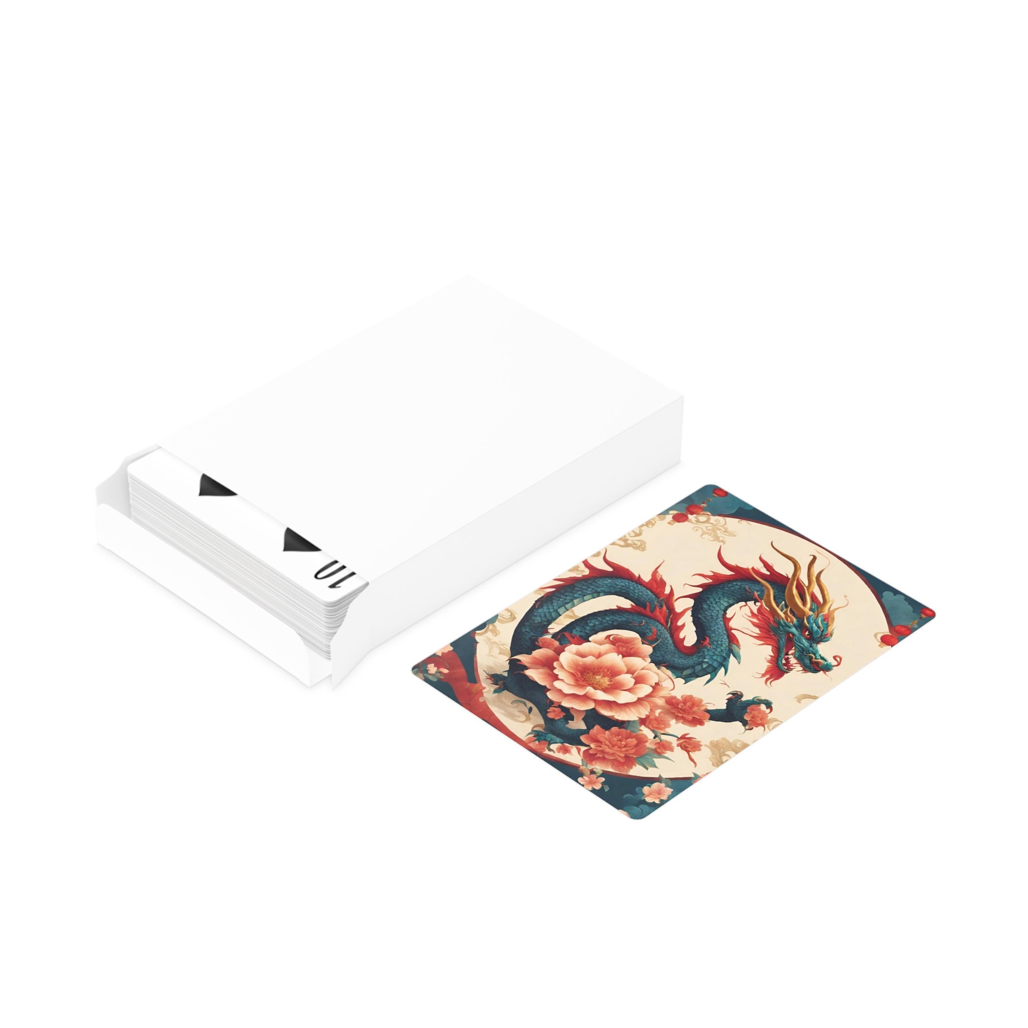 Dragon Poker Playing Cards, Father's Day Game Cards, Customizable Poker ...