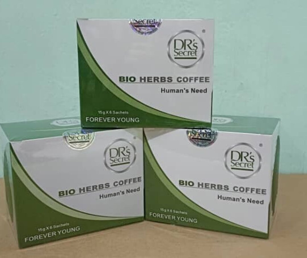 3 Box Drs Secret Coffee 15G X 6 Sachets , Men Bio Herbs Coffee - Etsy UK