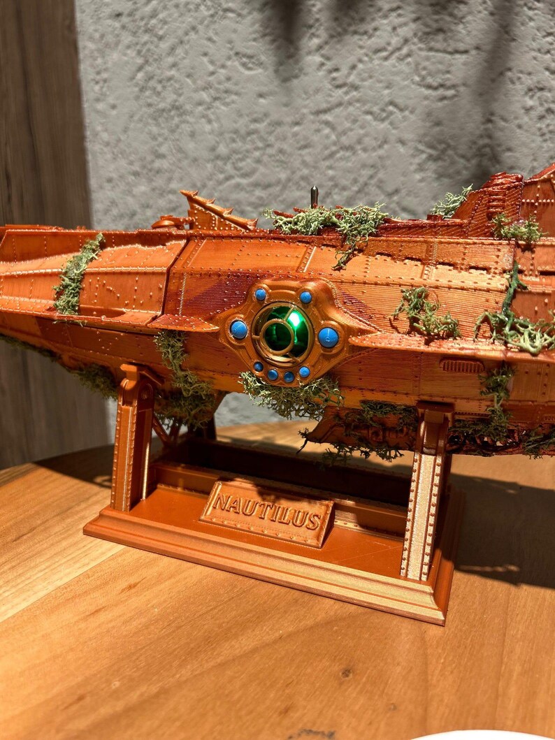 Jules Verne Nautilus Submarine Model Perfect Gift for Fans - Etsy