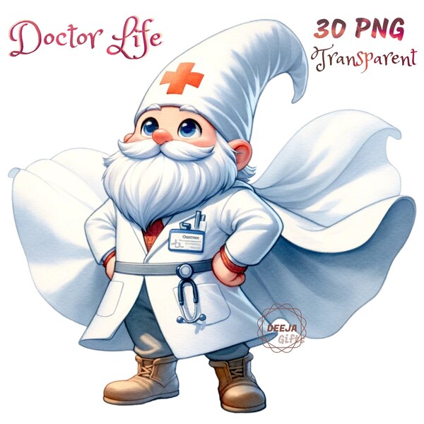 Doctor Gnome - Etsy
