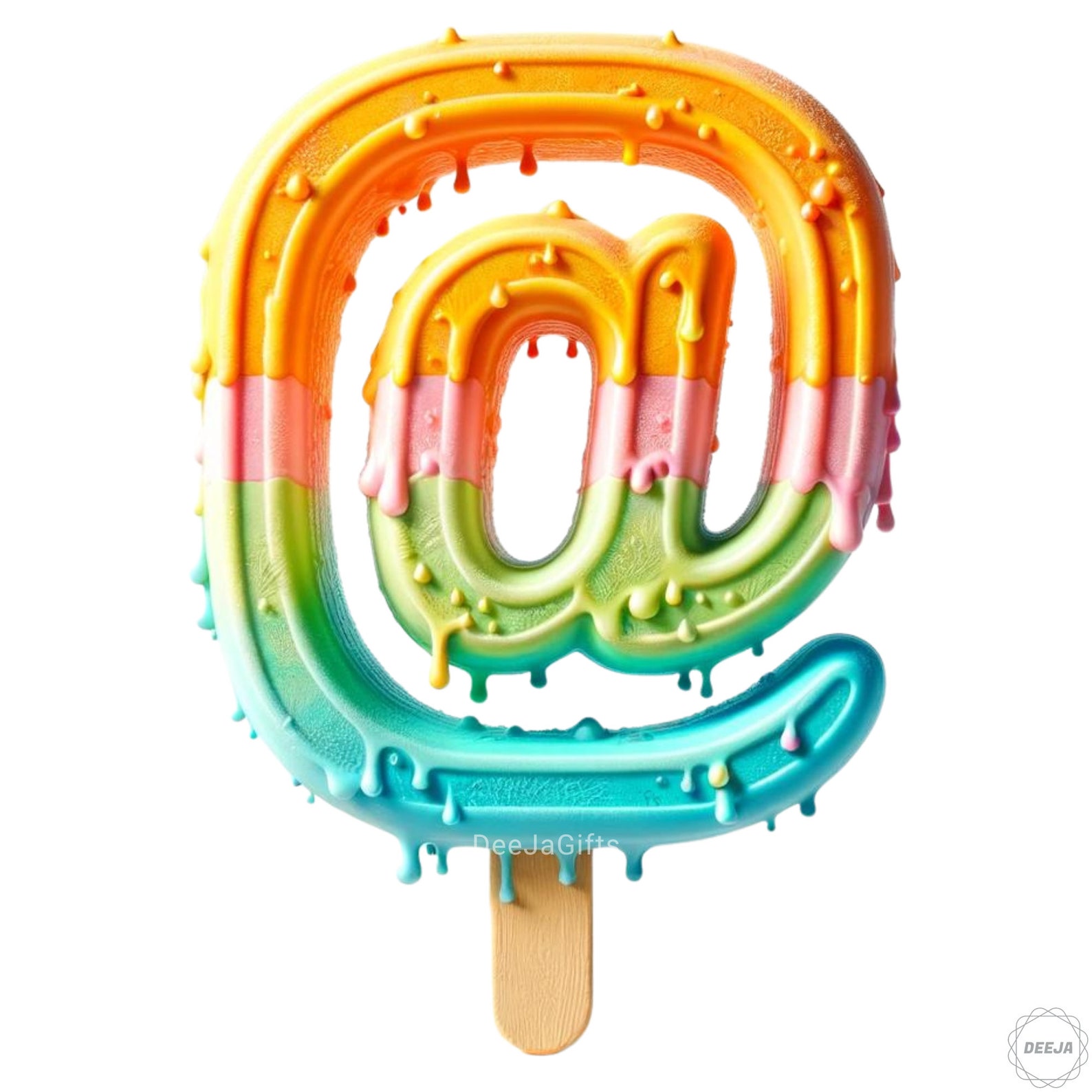 Popsicle Alphabet PNG: Summer Letters Clipart (digital Download) - Etsy