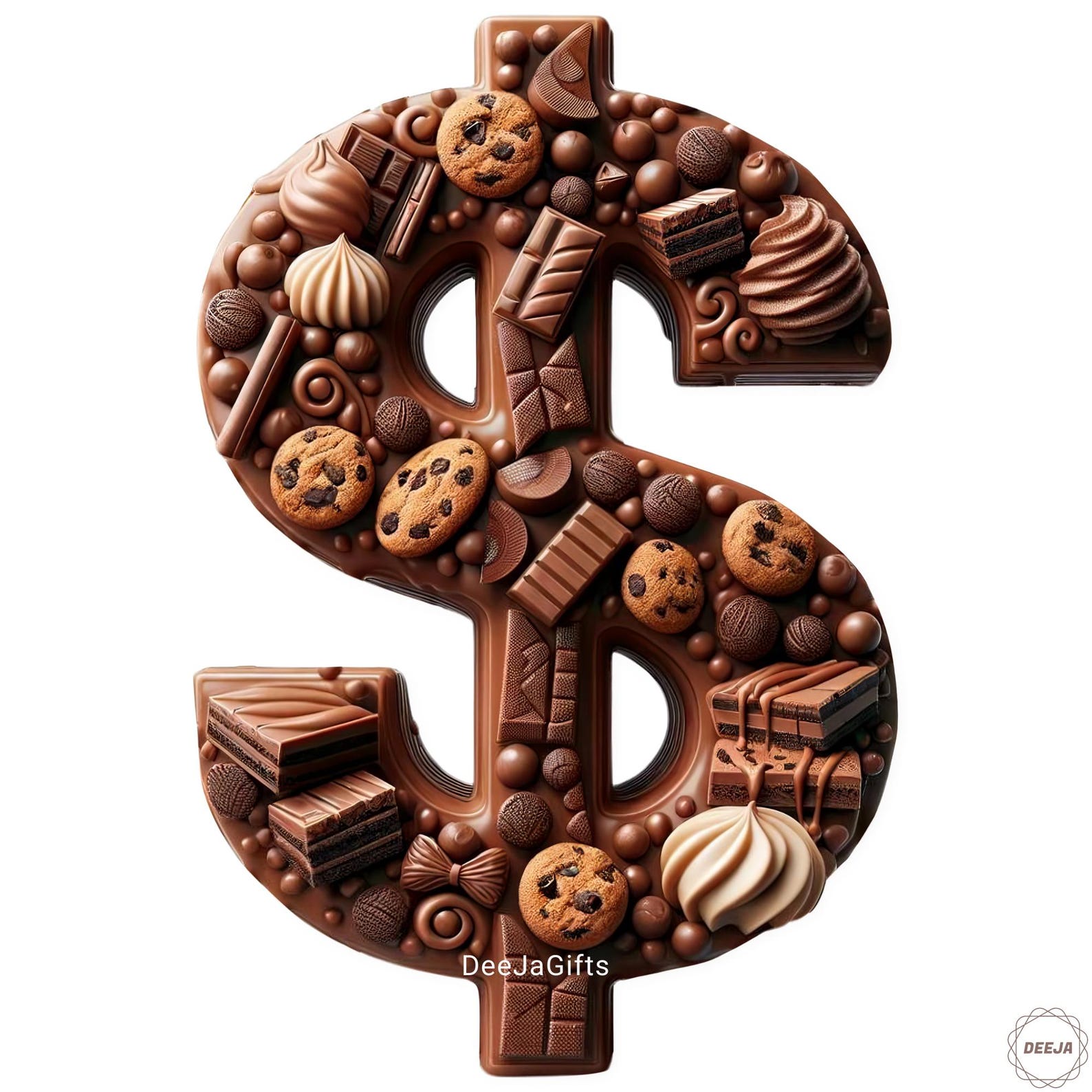 Chocolate Font Png - 3900px, Full Set of Alphabet Numbers Clipart PNG ...