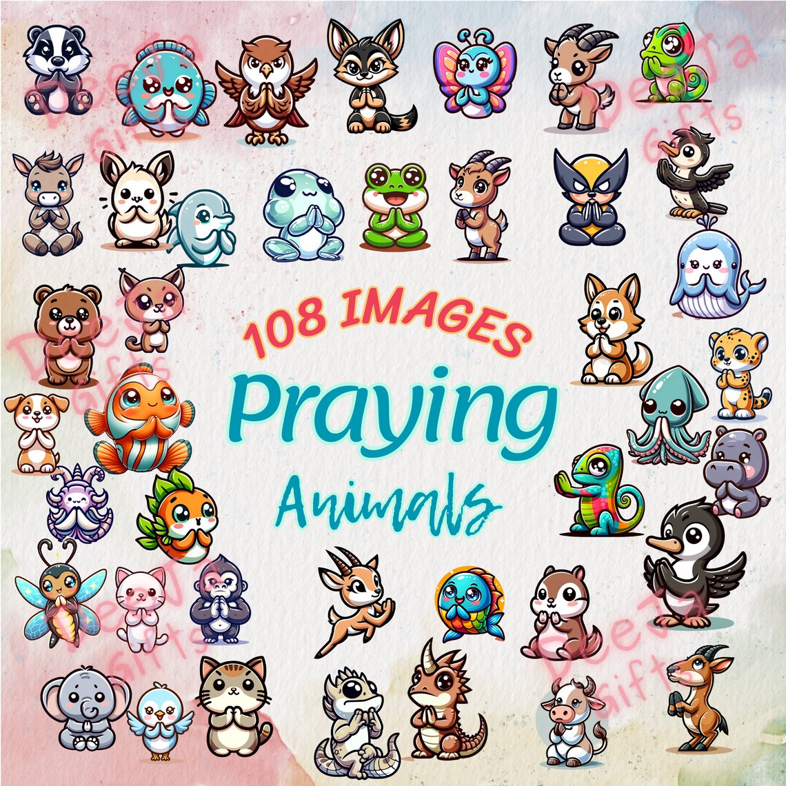 Cartoon Clipart, Cute Animal Clipart, Animal Clipart, Pray Png, Farm ...