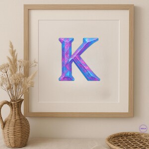 Gemstone Alphabet PNG, 45 Glitter Crystal Letters, Numbers & Symbols ...