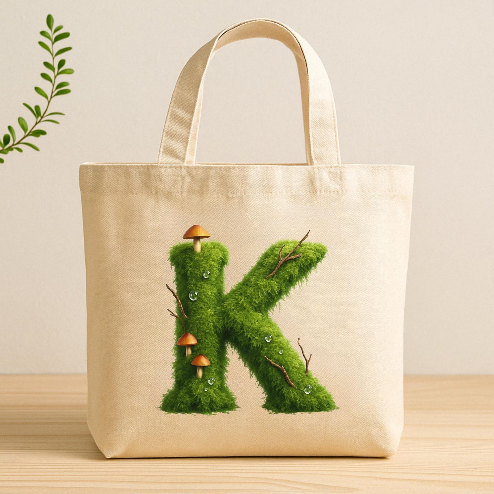 Forest Moss Alphabet PNG | 45 Fantasy Woodland Letters | Nature ...