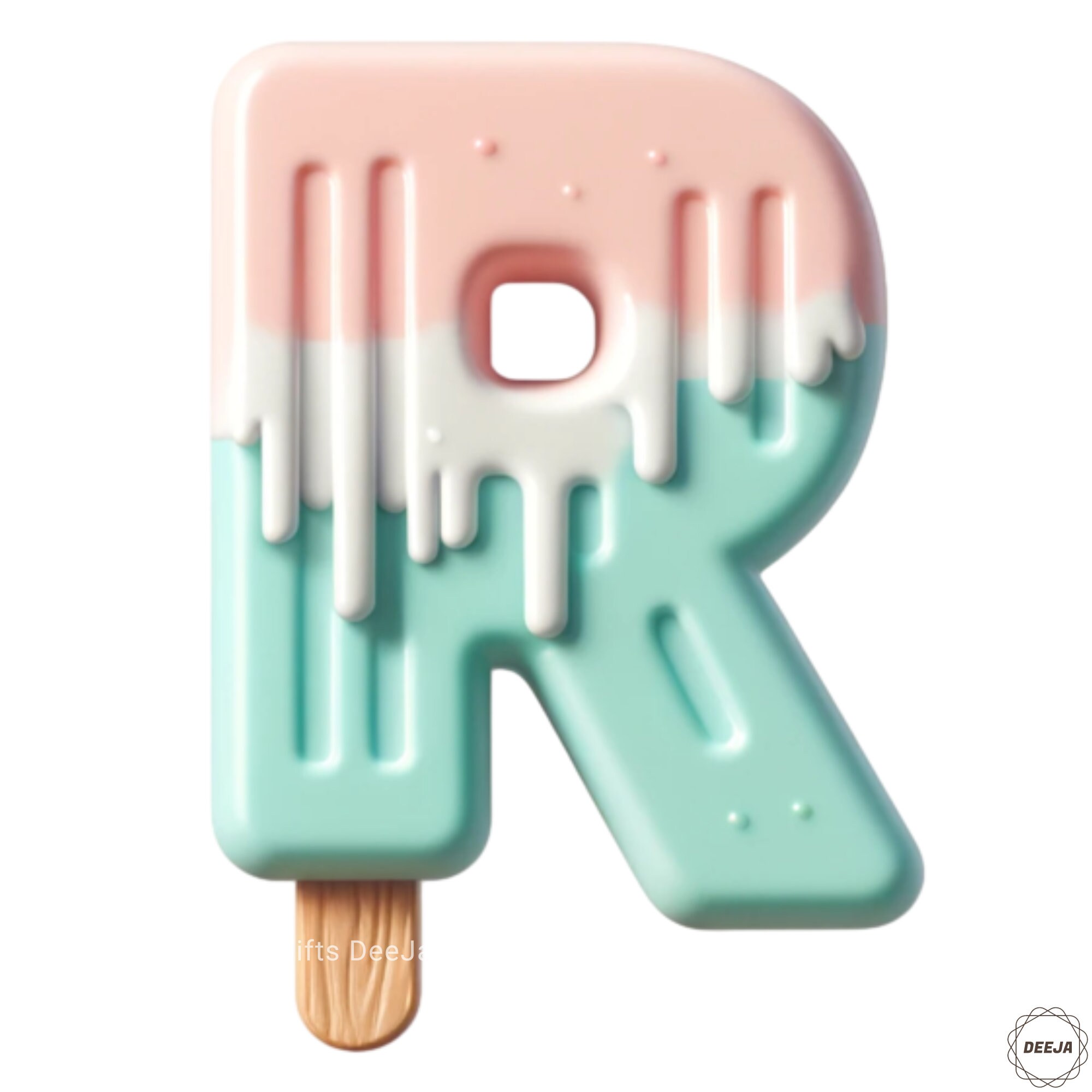 Popsicle Alphabet PNG Summer Letters Clipart Ice Lolly Font PNG Digital ...