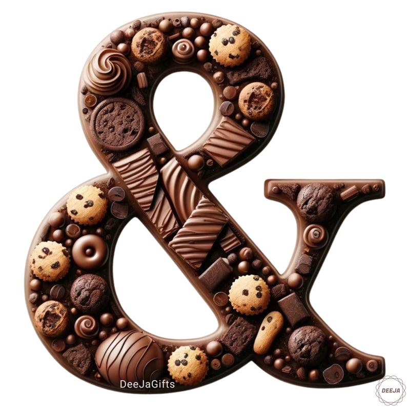 Chocolate Font Png - 3900px, Full Set of Alphabet Numbers Clipart PNG ...