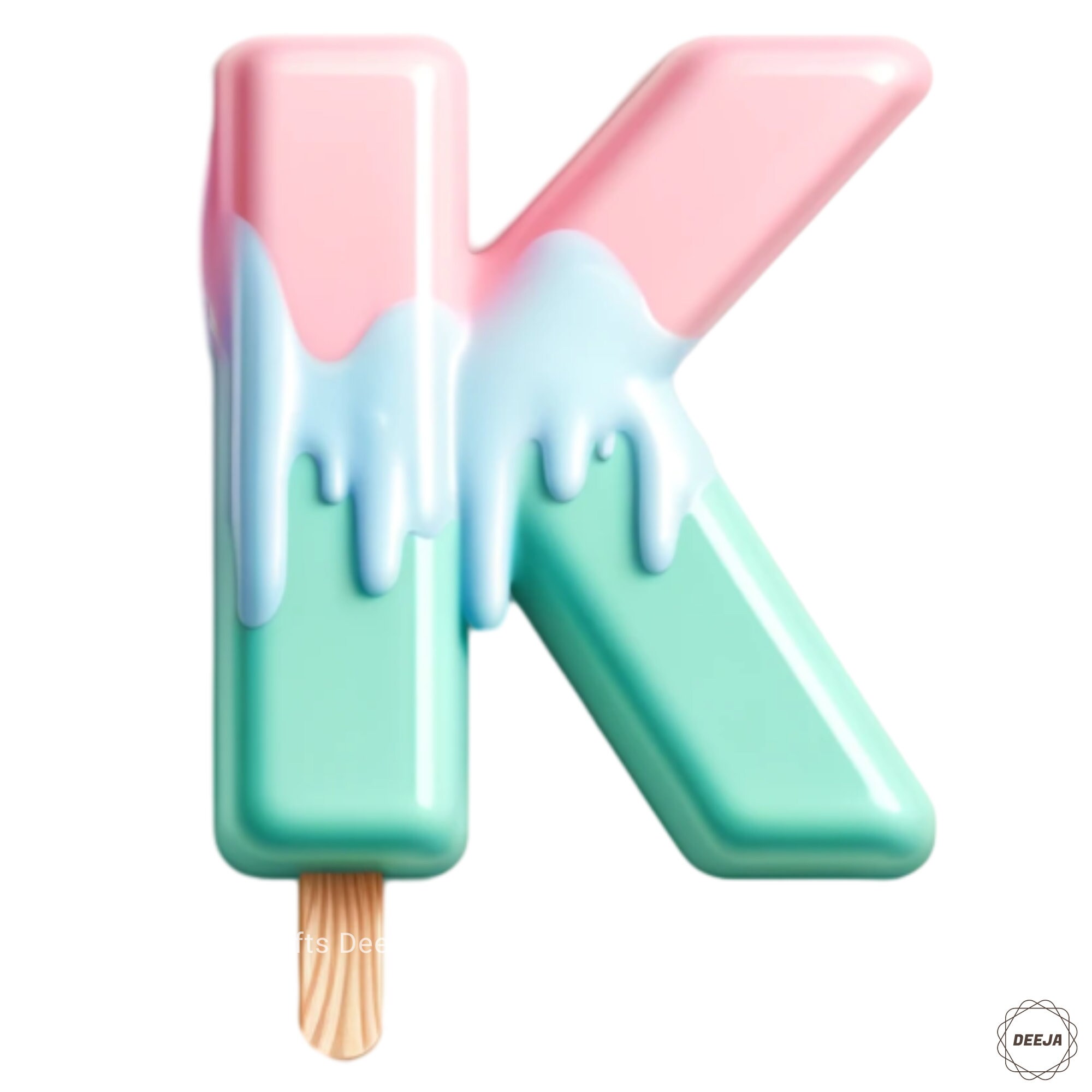 Popsicle Alphabet PNG - Summer Letters Clipart - Ice Lolly Font PNG ...