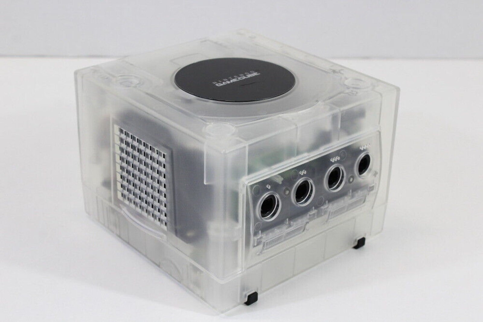 Nintendo Gamecube Console Clear Transparent White NTSC-U/C DOL-001 Gc ...