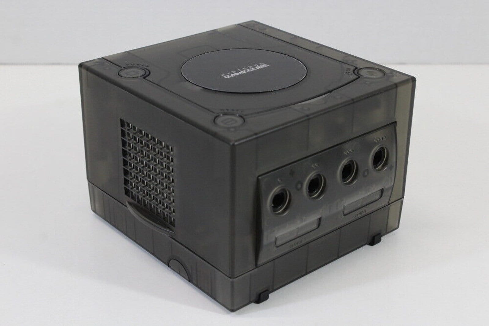 Nintendo Gamecube Console Clear Transparent Black NTSC-U/C DOL-001 Gc ...