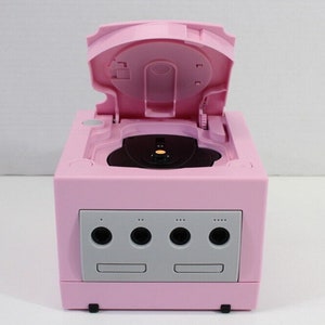 Nintendo Gamecube Console Pastel Pink NTSC-U/C DOL-001 Gc White Led ...