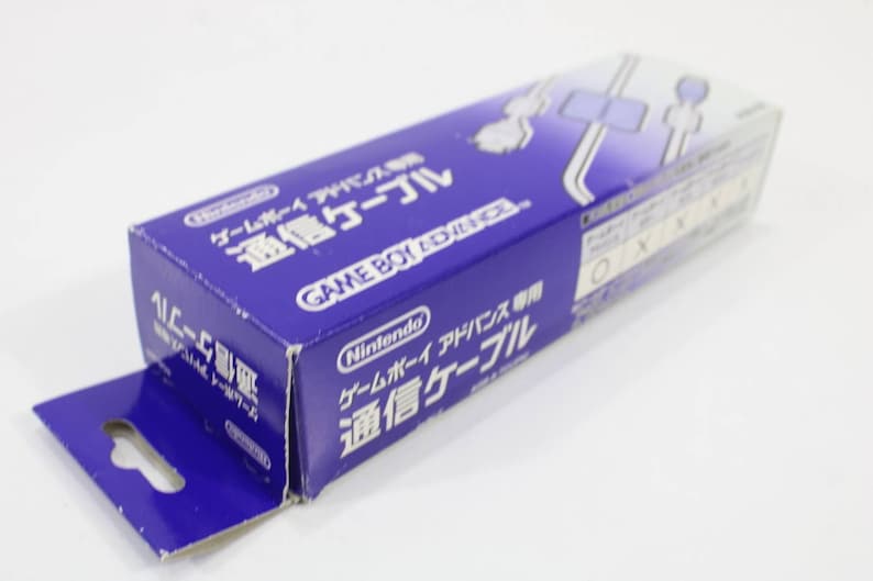 Official Gameboy Advance Link Transfer Cable for Pokemon Boxed - Etsy