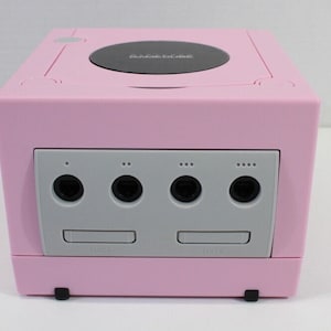 Nintendo Gamecube Console Pastel Pink NTSC-U/C DOL-001 Gc White Led ...
