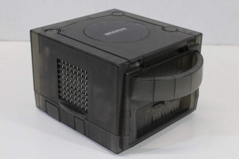 Nintendo Gamecube Console Clear Transparent Black NTSC-U/C DOL-001 Gc ...