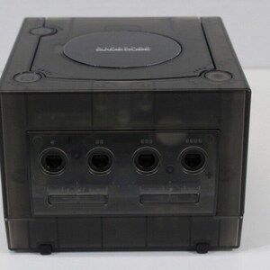 Nintendo Gamecube Console Clear Transparent Black NTSC-U/C DOL-001 Gc ...