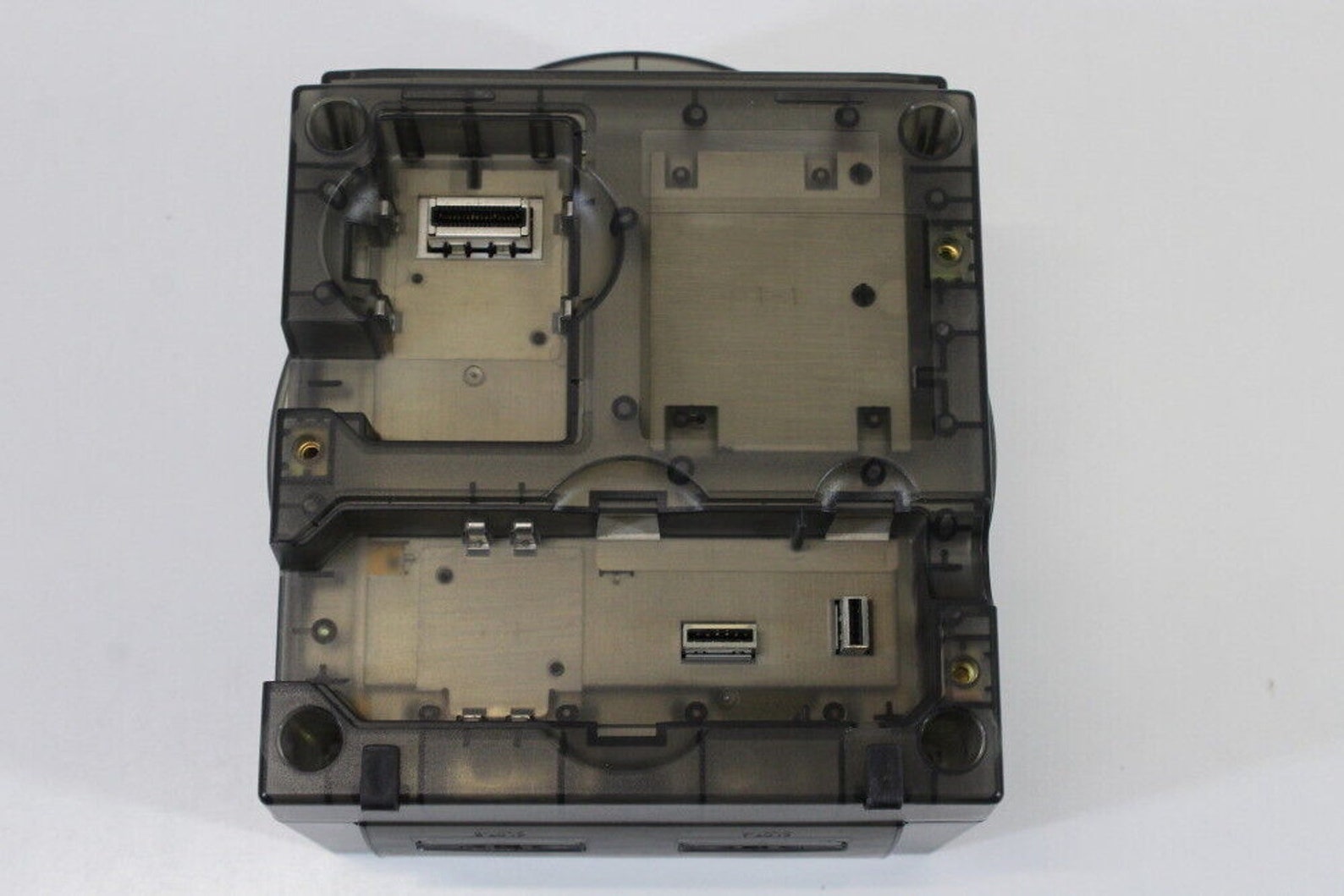 Nintendo Gamecube Console Clear Transparent Black NTSC-U/C DOL-001 Gc ...