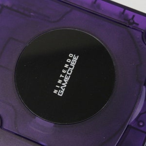 Nintendo Gamecube Console Clear Transparent Purple NTSC-U/C DOL-001 Gc ...