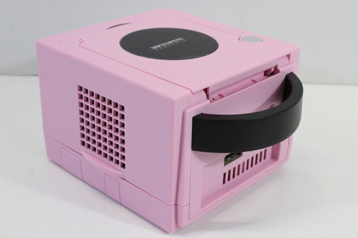 Nintendo Gamecube Console Pastel Pink NTSC-U/C DOL-001 Gc White Led ...