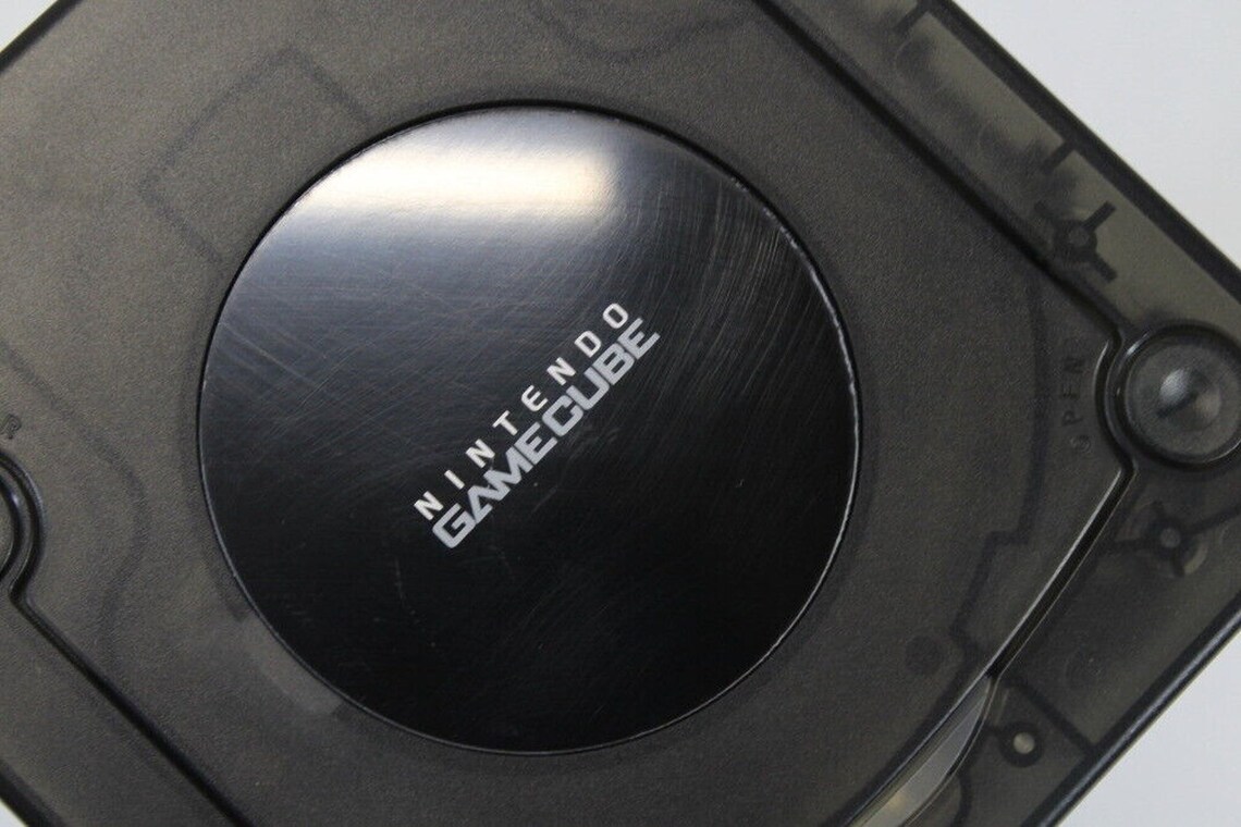 Nintendo Gamecube Console Clear Transparent Black NTSC-U/C DOL-001 Gc ...