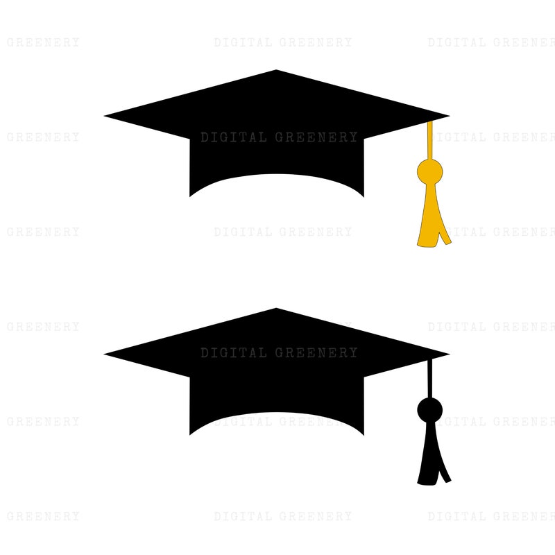 Graduation Cap Svg - Etsy
