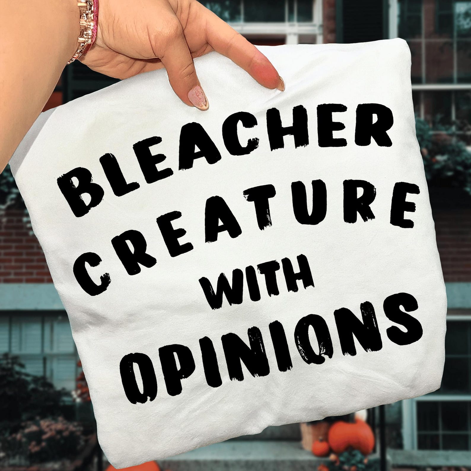 Bleacher Creature With Opinions SVG PNG, Funny Sports Mom Quote ...