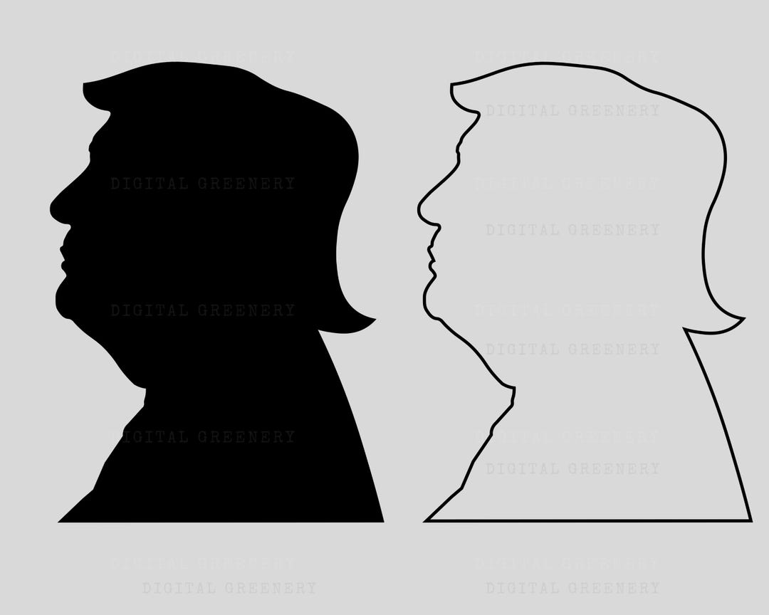 President Silhouette Clipart SVG PNG, American President Png, President ...