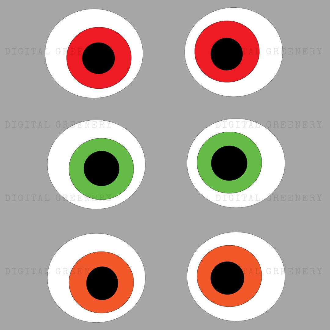 Monster Eyes Svg, Halloween Eyes Svg, Spooky Eyes Svg, Monster Svg ...