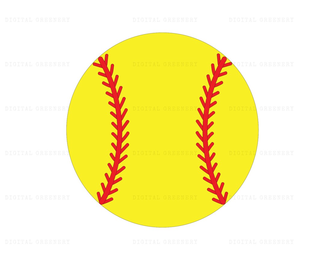 Softball SVG, Sports Mom Cut Files, Softball Cut Files, Softball Ball ...